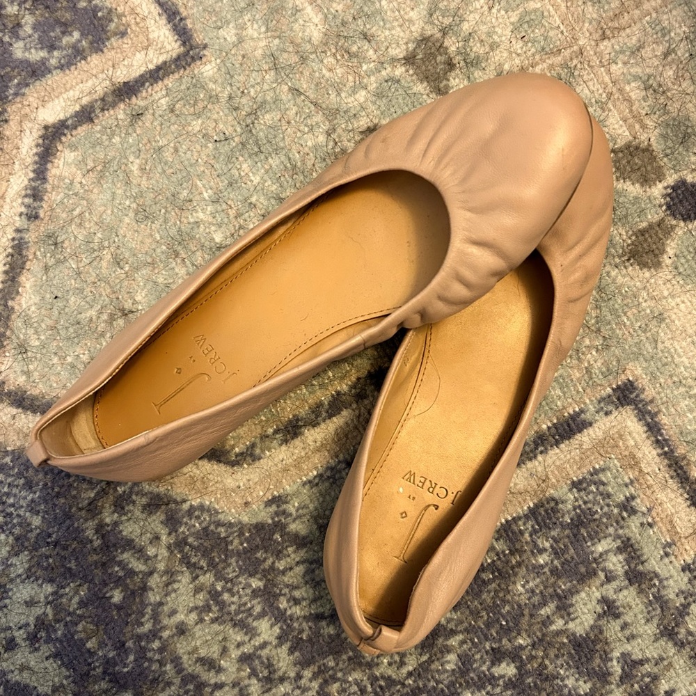 Jcrew Beige Ballet Flats - Gem